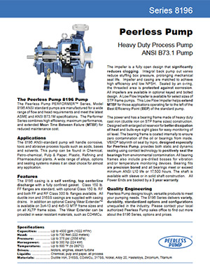 Peerless Pump - Detroit Pump & Mfg. Co. Agricultural, Commercial, Fire