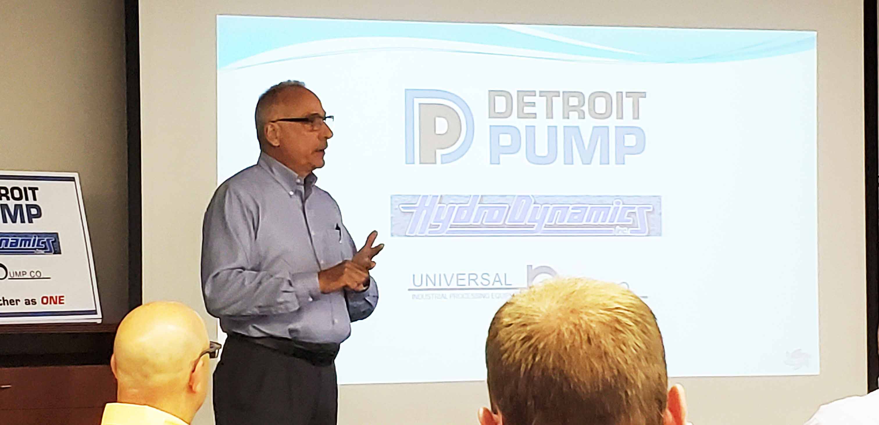 Working together! Detroit Pump annual sales meeting and Golf outing