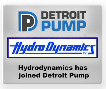 Hydrodynamics has joined Detroit Pump industrial and municipal distributor